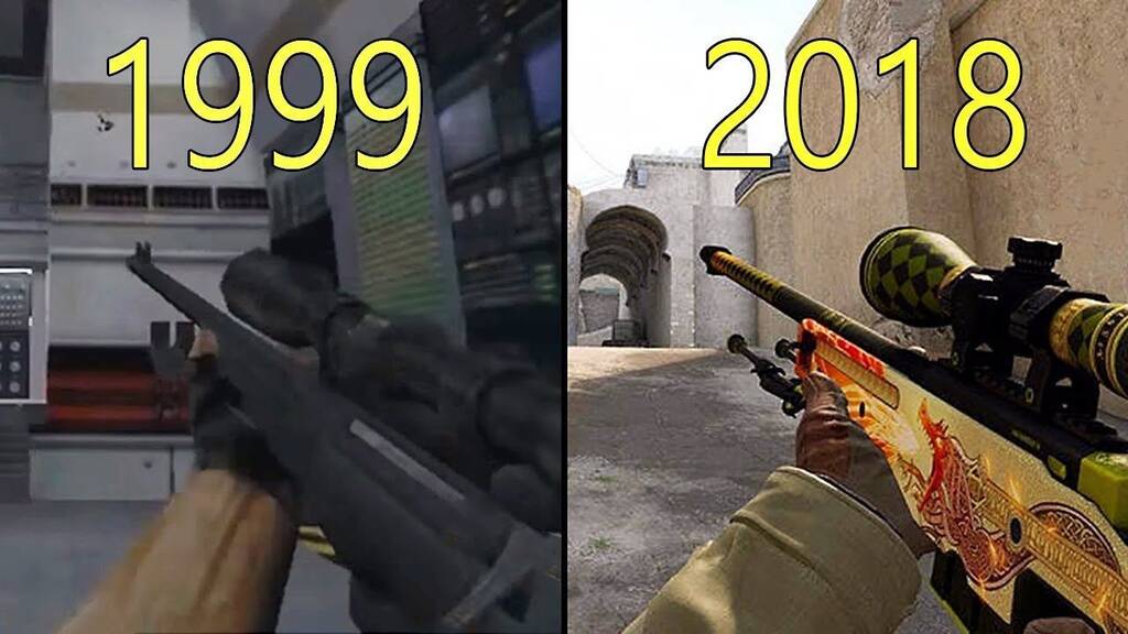 La evolución gráfica de Counter-Strike de 1999 a 2018 - Vandal Ware