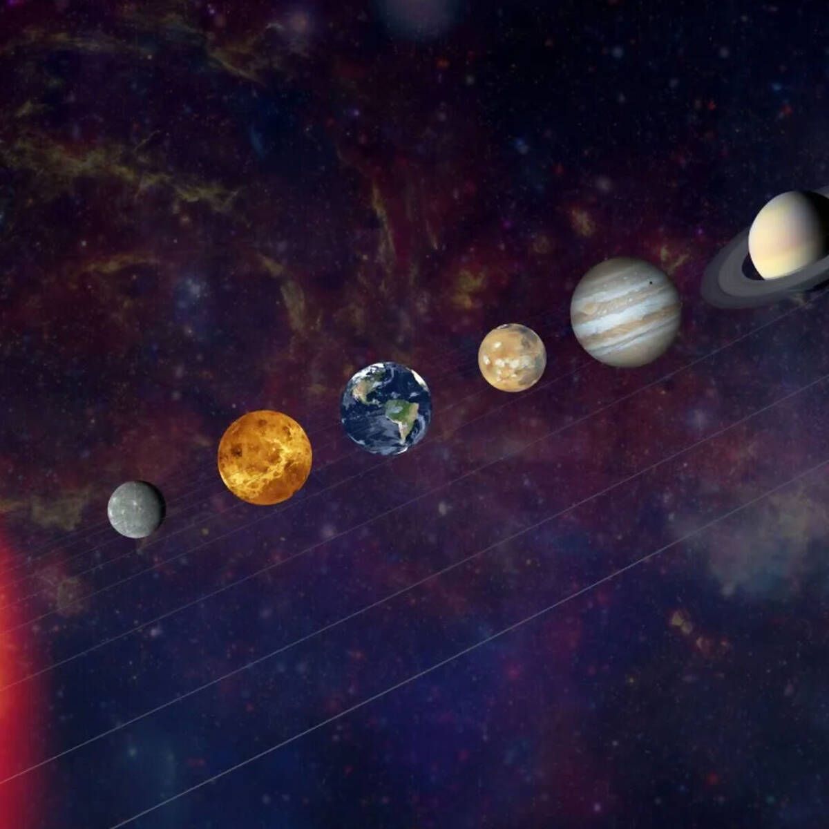 Todos Los Planetas Del Espacio En Orden La NASA Publica