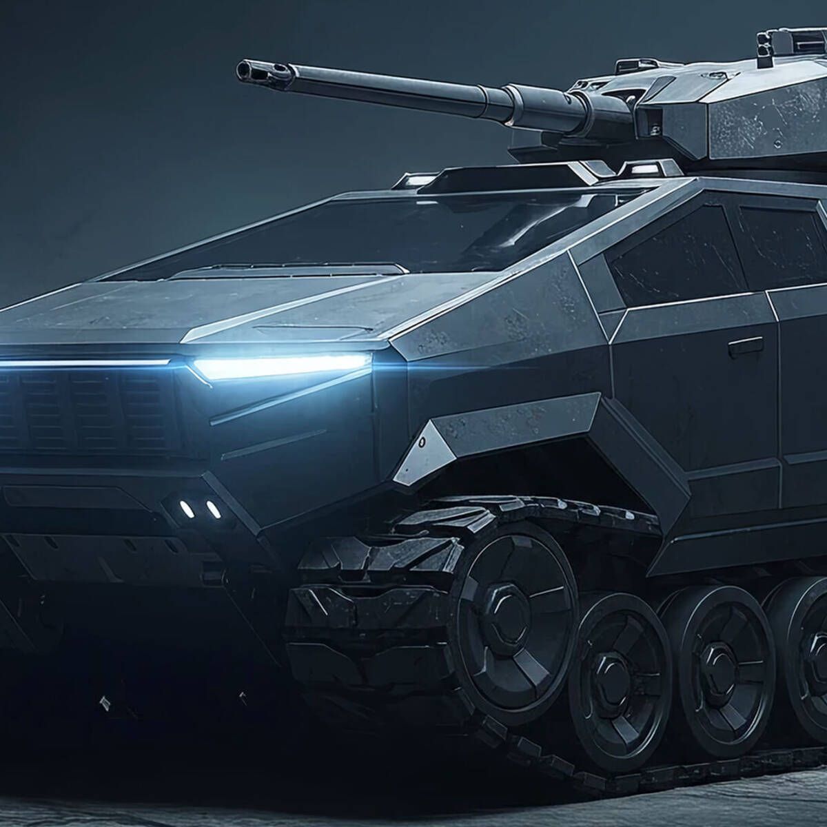 Tanques Del Futuro Tanque Tanque De Sigilo Futuro Modelo 3D $79 .3ds