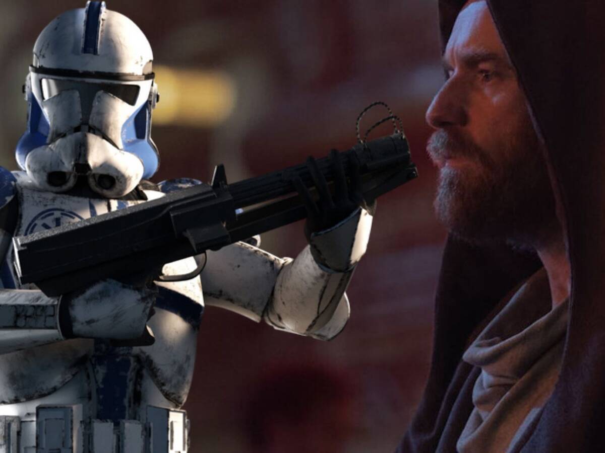 Armadura De Obi Wan Kenobi En Las Guerras Clon LEGO Star Wars Episodio