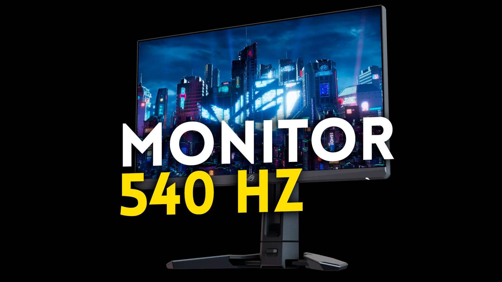 ASUS anuncia su primer monitor a 540 Hz, el Switf Pro PG248QP - Vandal Ware