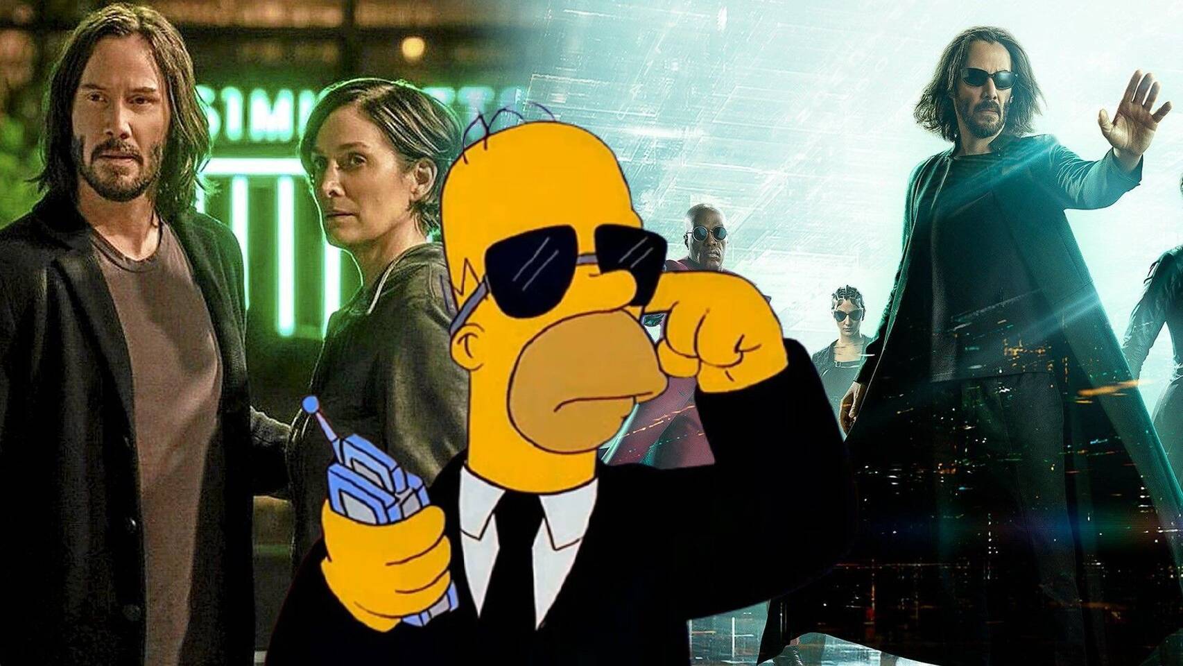 Los Simpson lo vuelven a hacer: Predijeron la película de Matrix estas ...