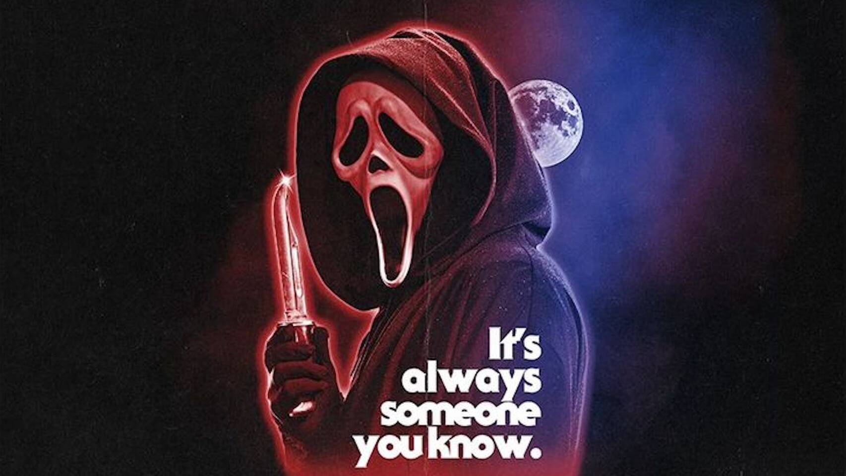 La nueva 'Scream' estrena un póster retro como homenaje al género ...