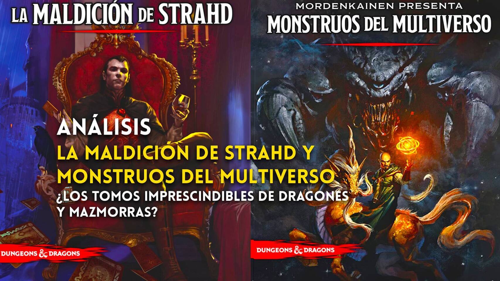 Análisis 'La Maldición de Strahd' y 'Monstruos del Multiverso' - Dos ...