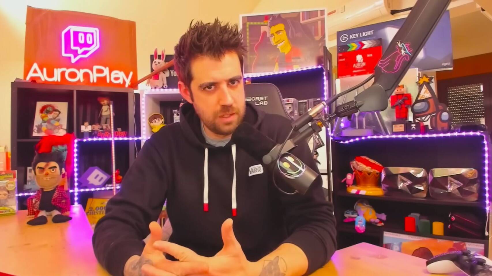 AuronPlay desvela cuál será su proyecto tras su marcha de Twitch y explica cómo se siente ...