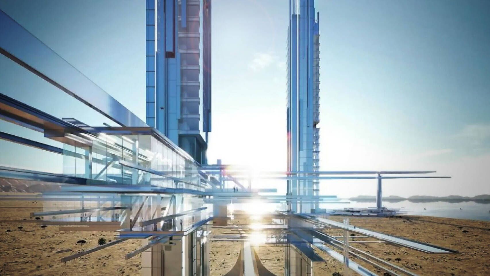 Primeras imágenes de 'The Line': el inicio de la megaestructura más ...