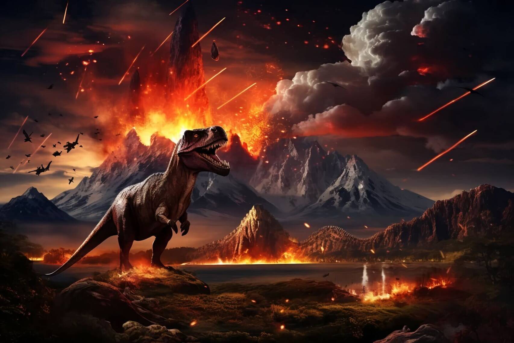 Los dinosaurios no se extinguieron solo por culpa de un meteorito según ...