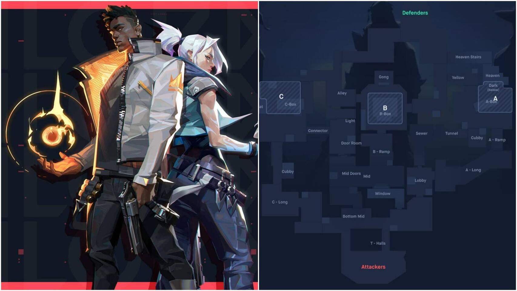 Haven: Plano completo y nombre de las zonas del primer mapa conocido de ...