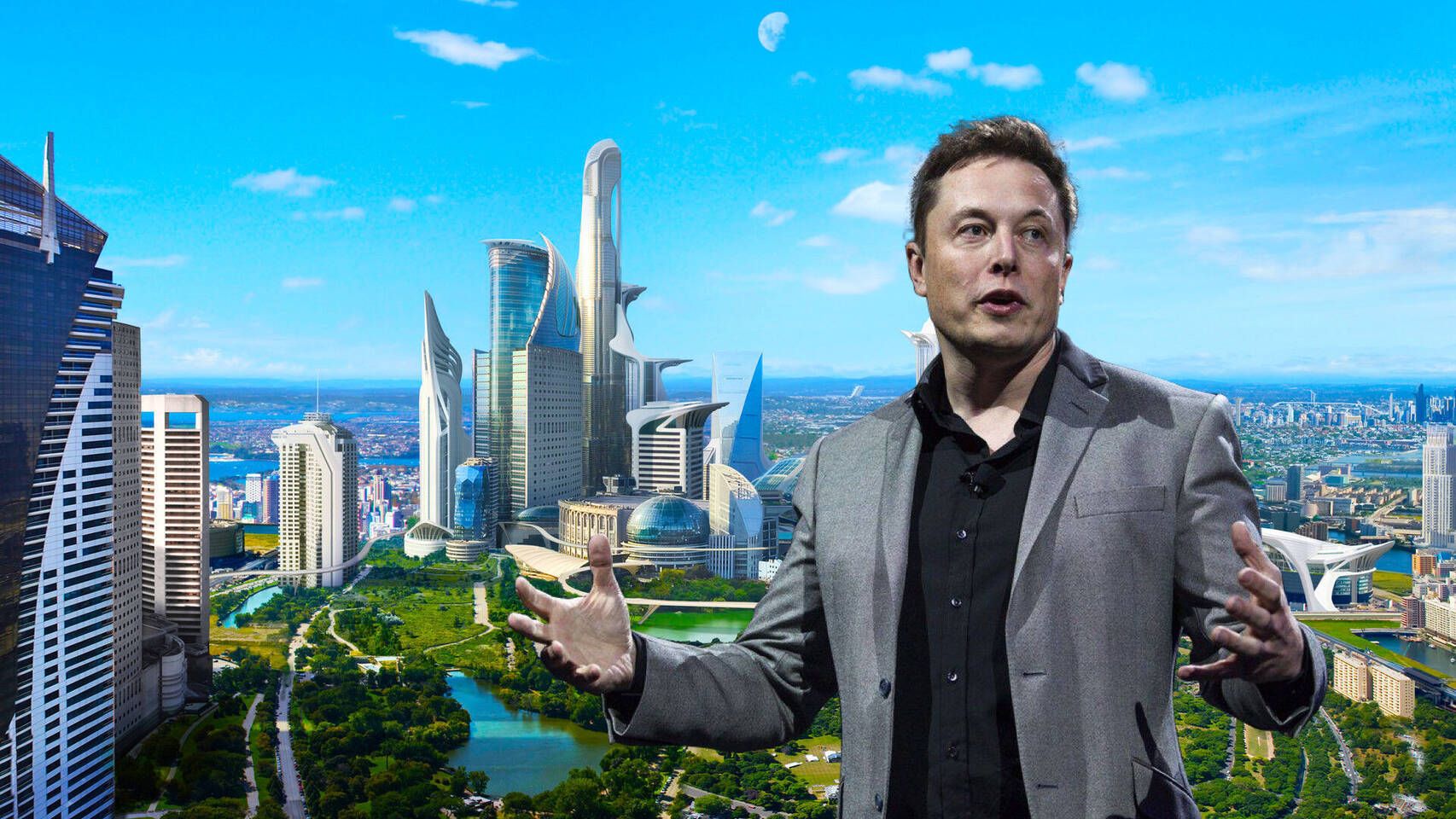 Elon Musk quiere construir su propia ciudad futurista y albergar a los ...