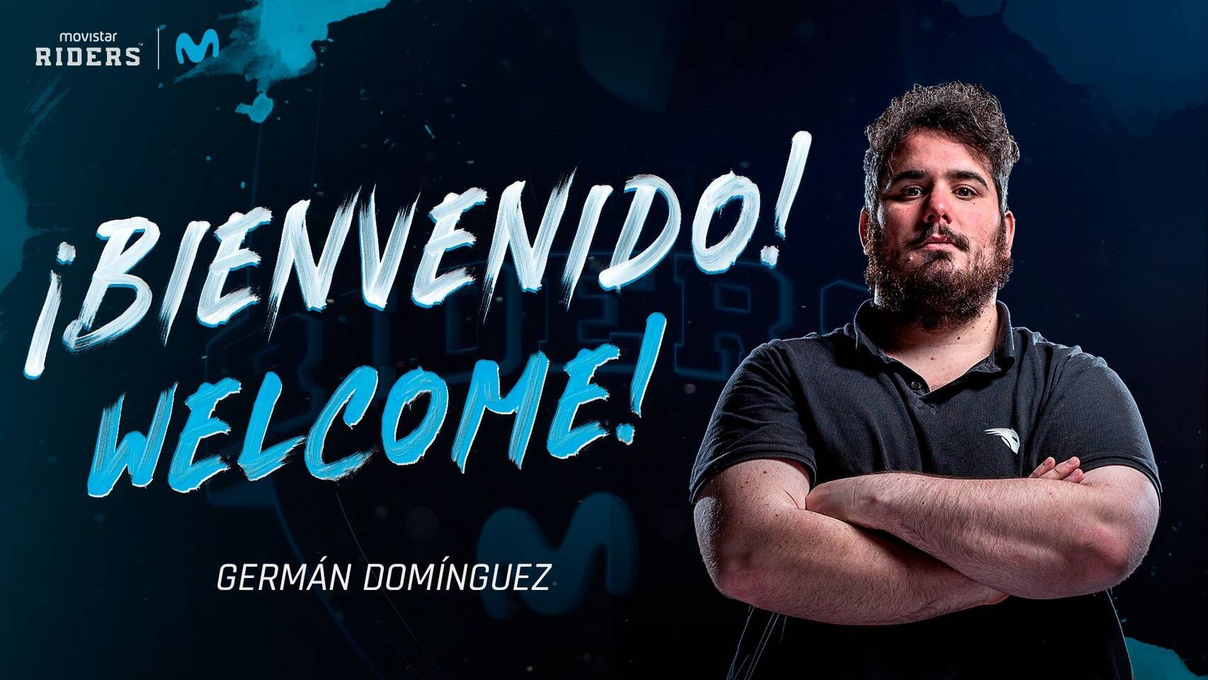 Germán Domínguez ficha por Movistar Riders - Vandal Sports