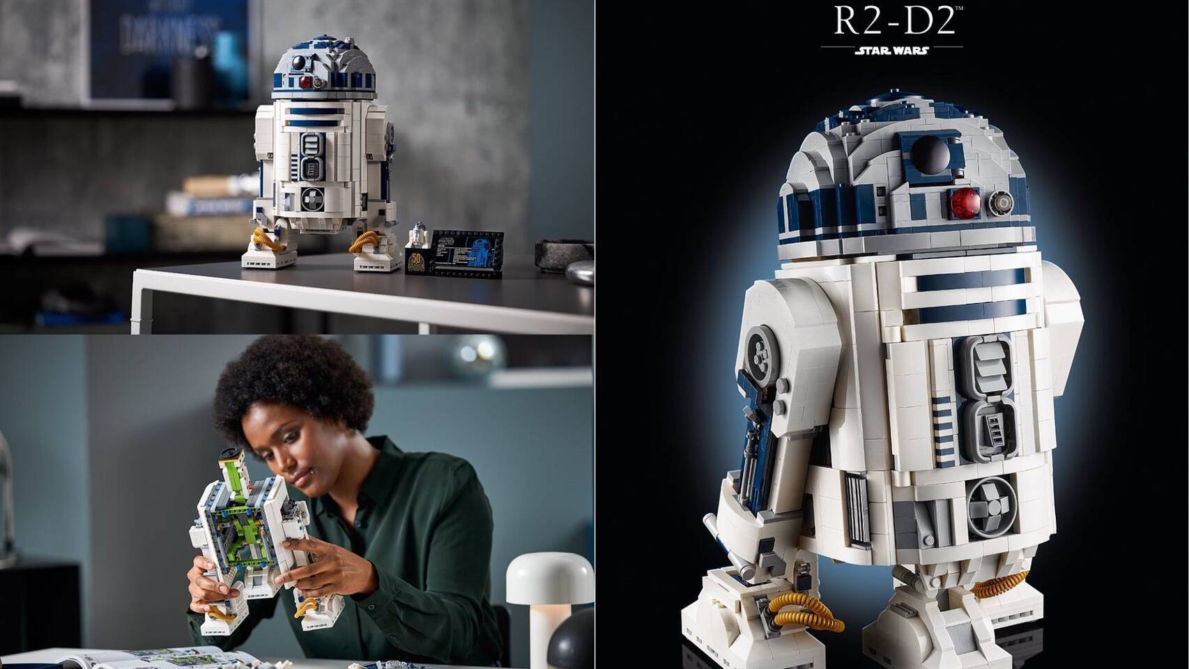 LEGO presenta su nueva e increíble réplica de R2-D2 para celebrar el ...