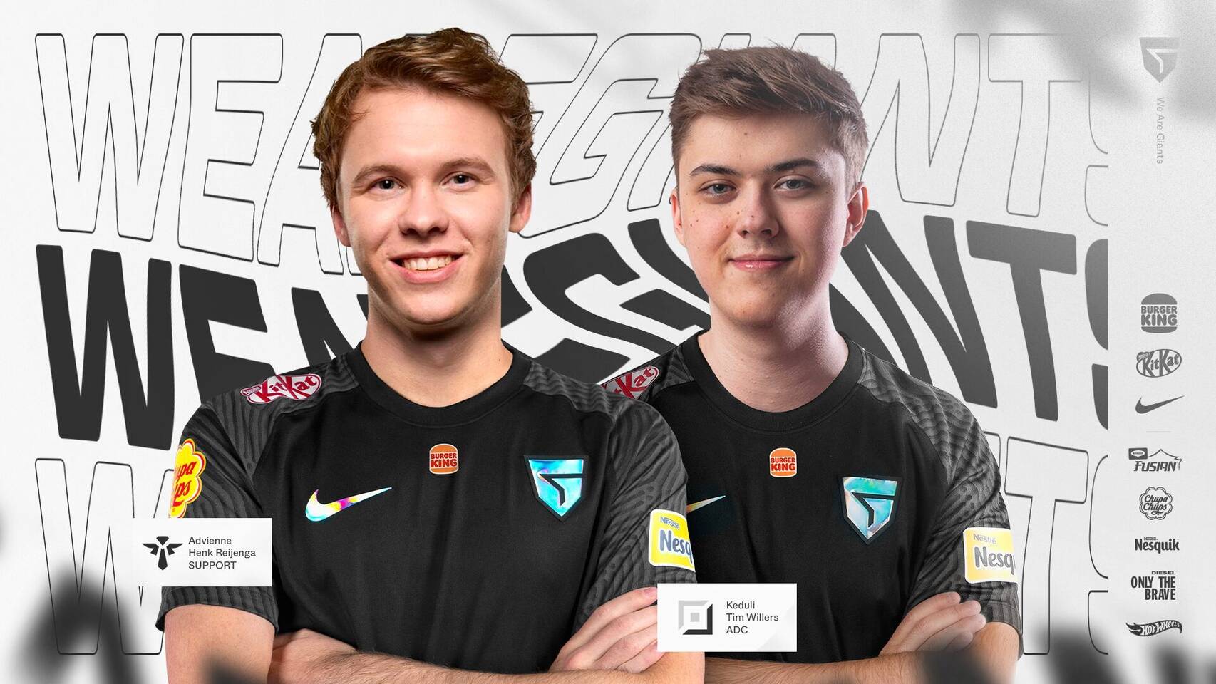 Giants anuncia a Keduii y Advienne para reforzar a su equipo de League ...