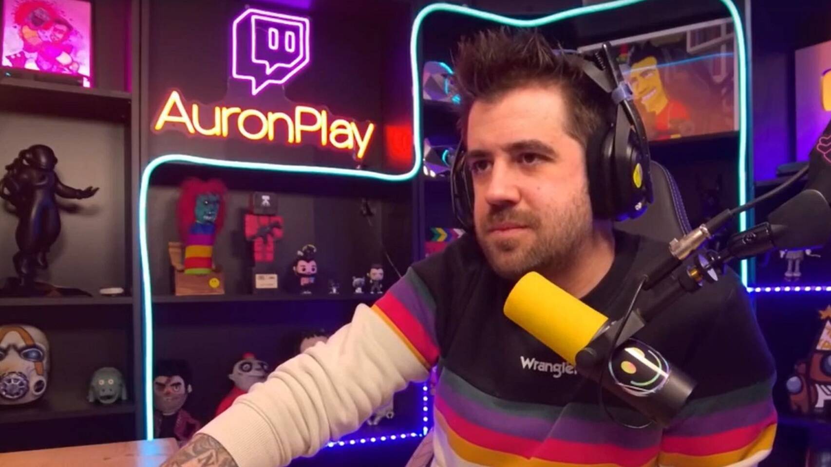 AuronPlay habla de su éxito en Twitch y afirma que hay gente que le ...