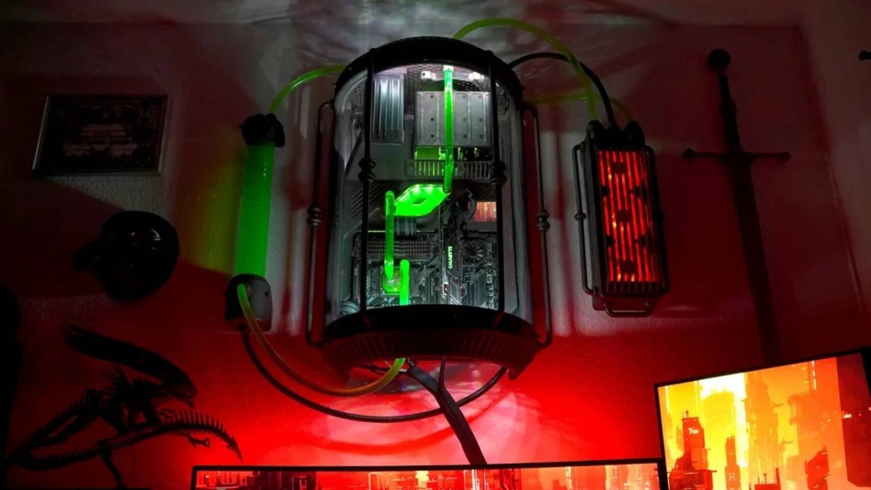 El PC Modding de los viernes: Cryo, un PC de ciencia ficción y terror ...