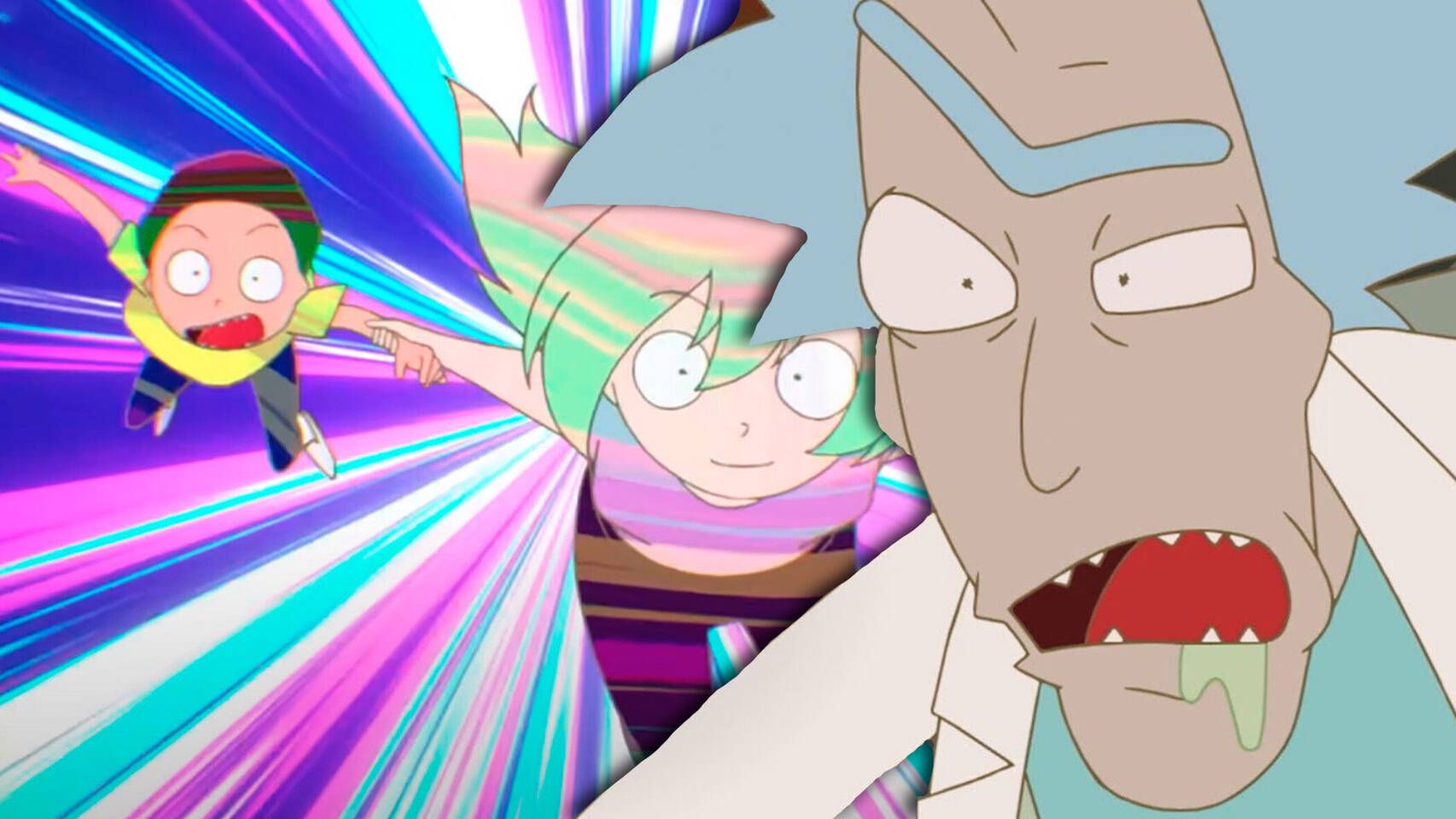 Un nuevo vistazo al loco anime de 'Rick y Morty' demuestra que a pesar ...