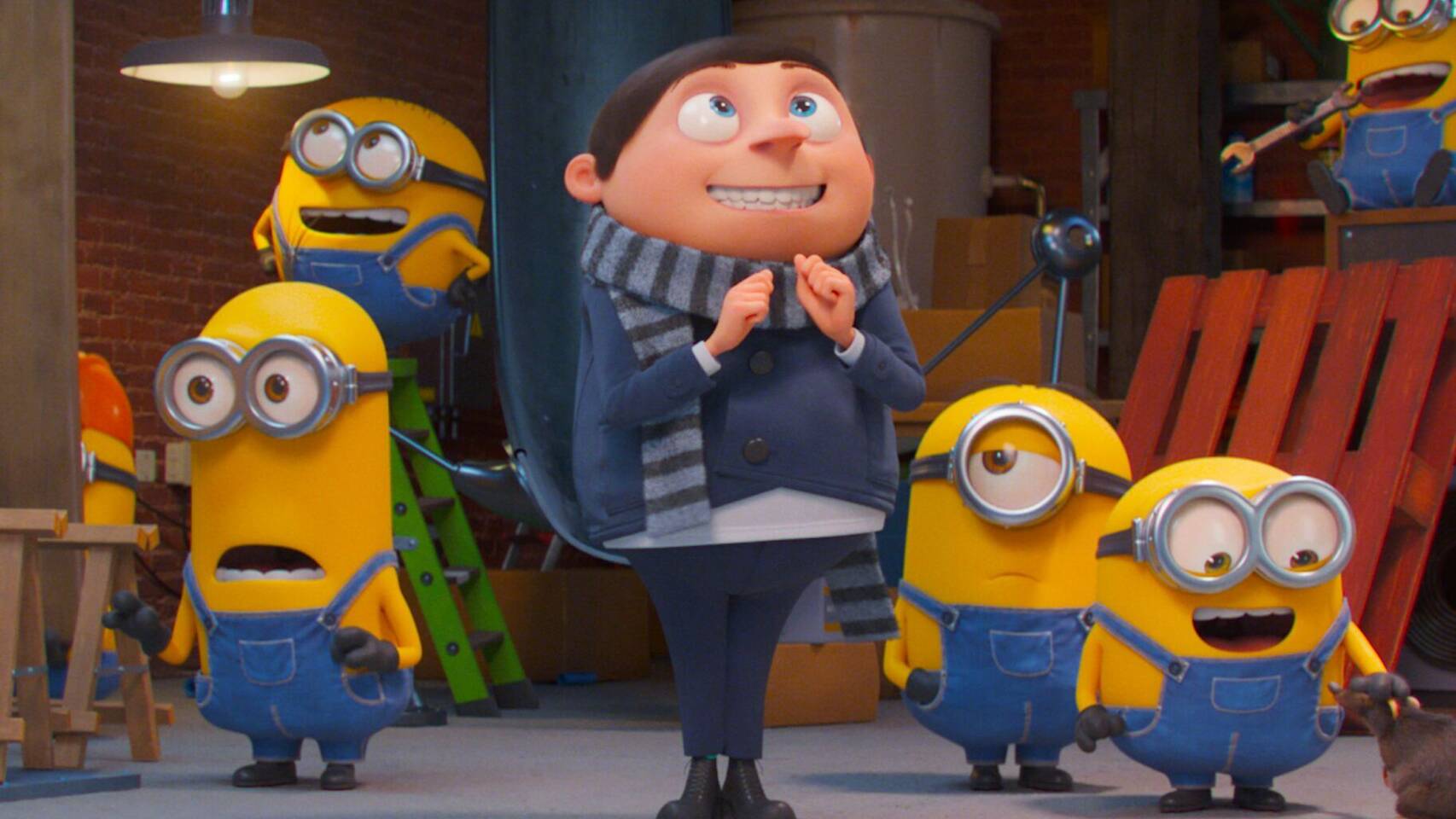 La divertida 'Minions: El origen de Gru' nos muestra una secuencia en ...