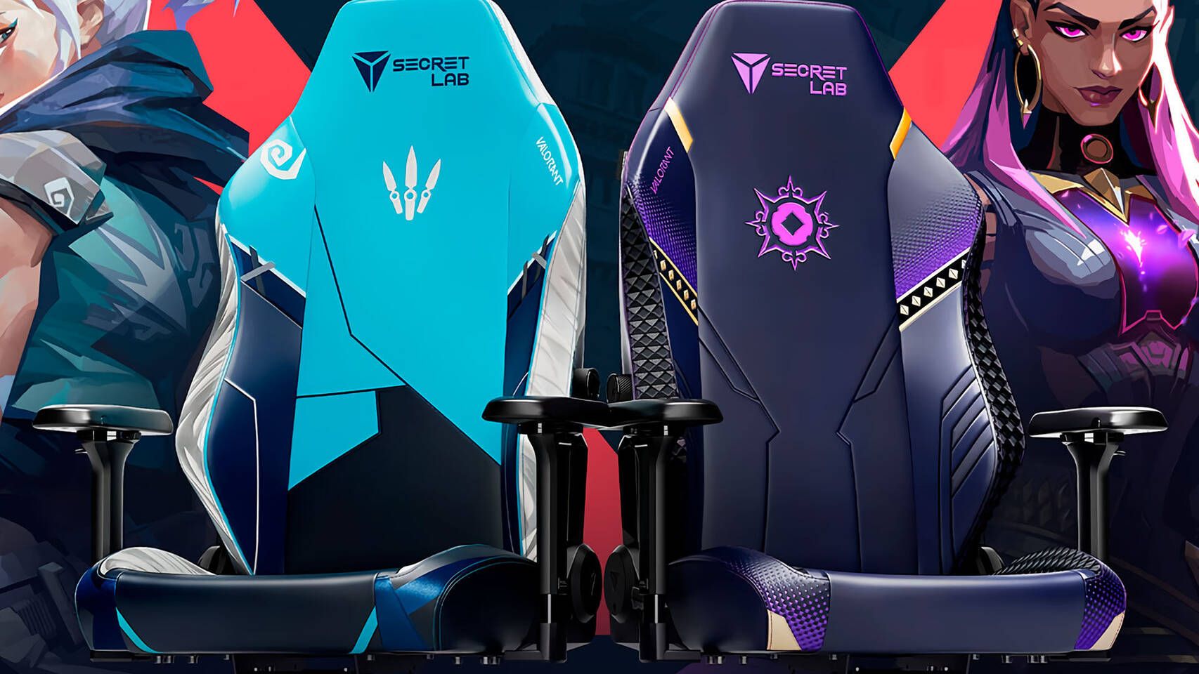 Secretlab anuncia sus sillas y mesa inspiradas en Valorant - Vandal Ware