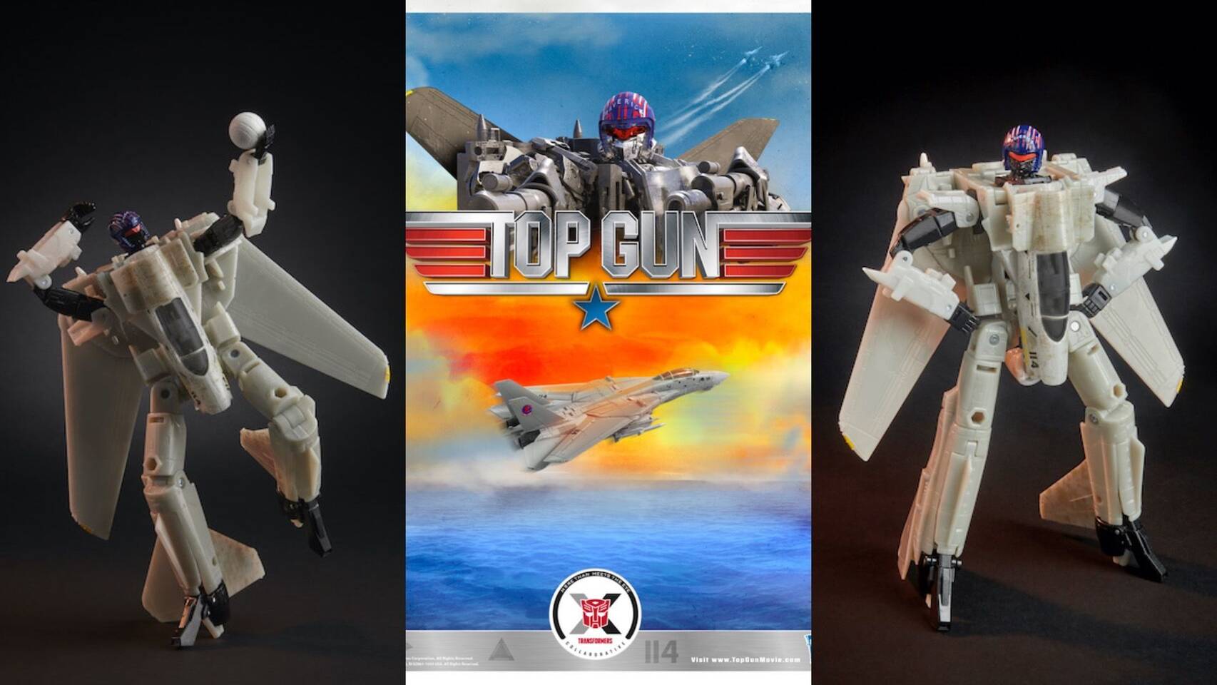 ¿Un avión robot? Así es el juguete que une Transformers y Top Gun ...