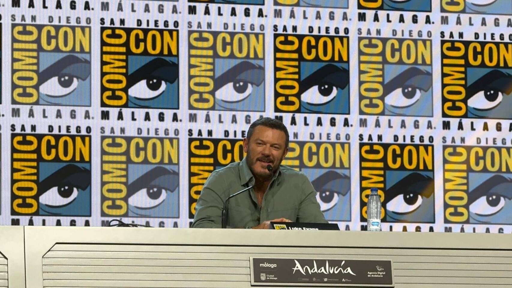 Luke Evans, actor, confiesa en la San Diego Comic-Con de Málaga cuál es su villano favorito ...