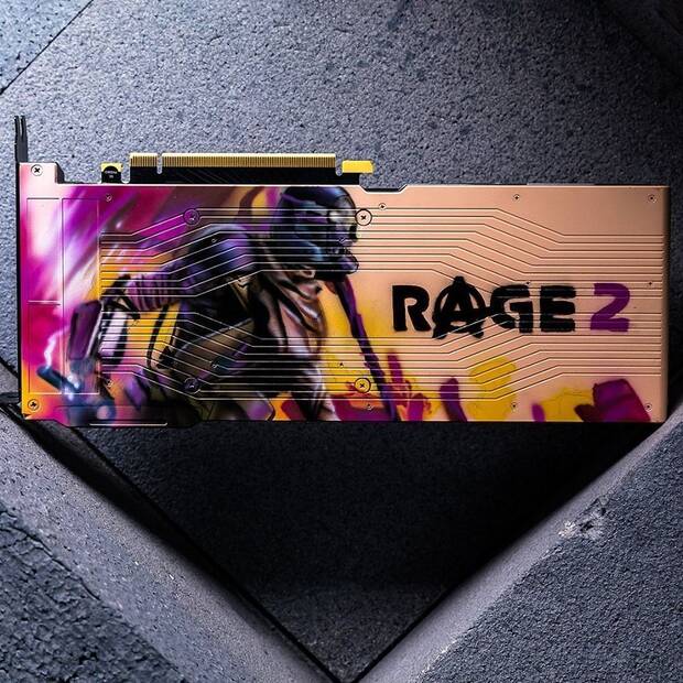 Así es la NVIDIA GeForce RTX 2080 personalizada con Rage 2 - Vandal Ware