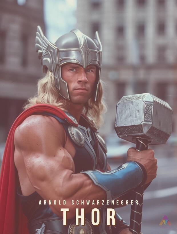 Así lucirían Arnold Schwarzenegger, Jane Fonda y otras estrellas de ...