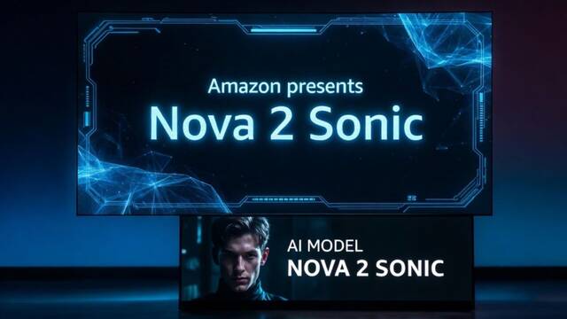 Amazon presenta su nuevo modelo IA llamado Nova 2 Sonic con voces en 7 ...
