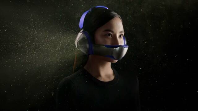 Dyson presenta The Zone, auriculares con máscara purificadora de aire ...