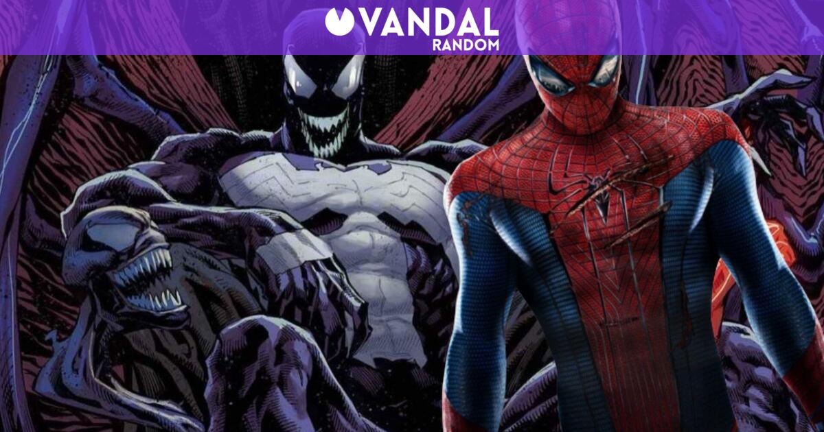 El Spider-Man de Andrew Garfield con el traje de simbionte: así es el nuevo arte que no te ...