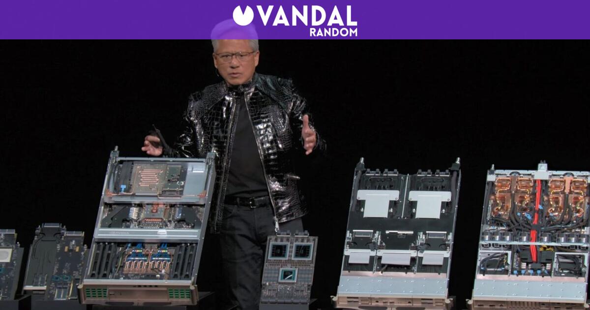NVIDIA saca su chip Vera Rubin, que va 5 veces más rápido que Blackwell ...