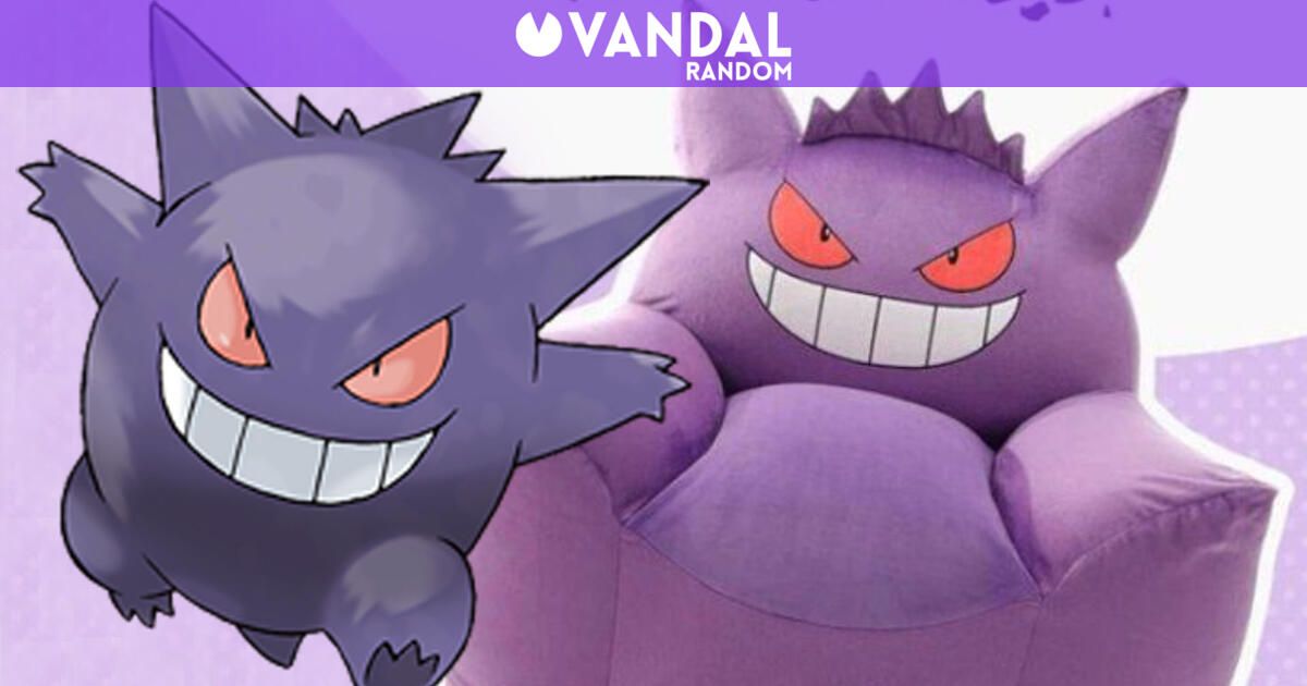 Pokémon anuncia un espeluznante sillón morado inspirado en Gengar ...