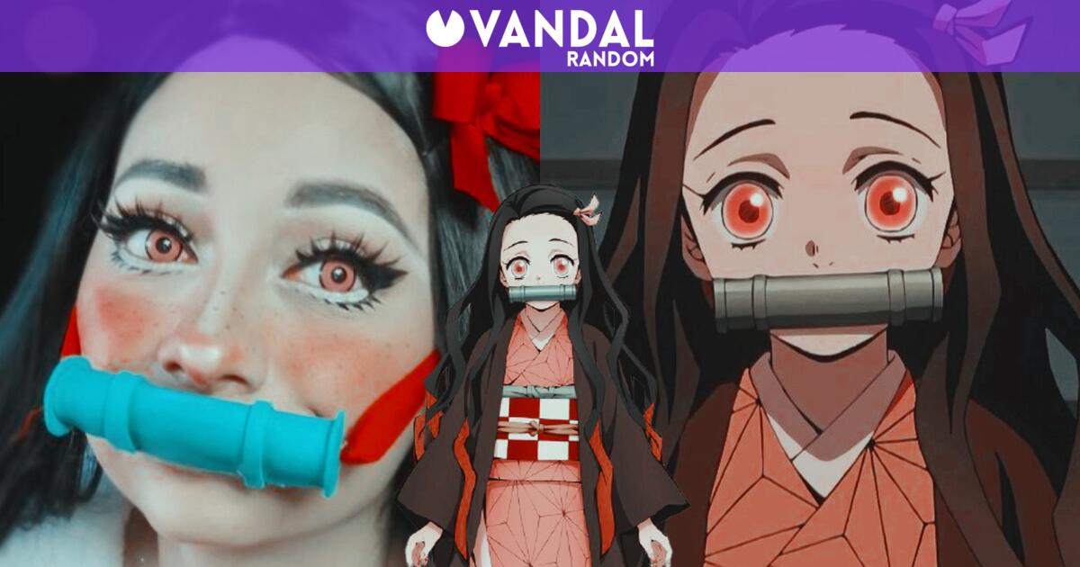 Kimetsu no Yaiba: Así es el adorable cosplay dedicado a Nezuko, caña de ...