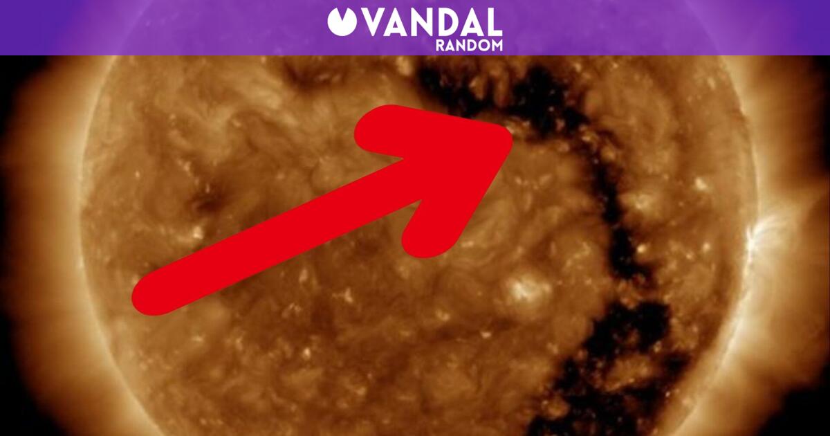 La NASA detecta un gigantesco agujero solar y se avecina una tormenta ...