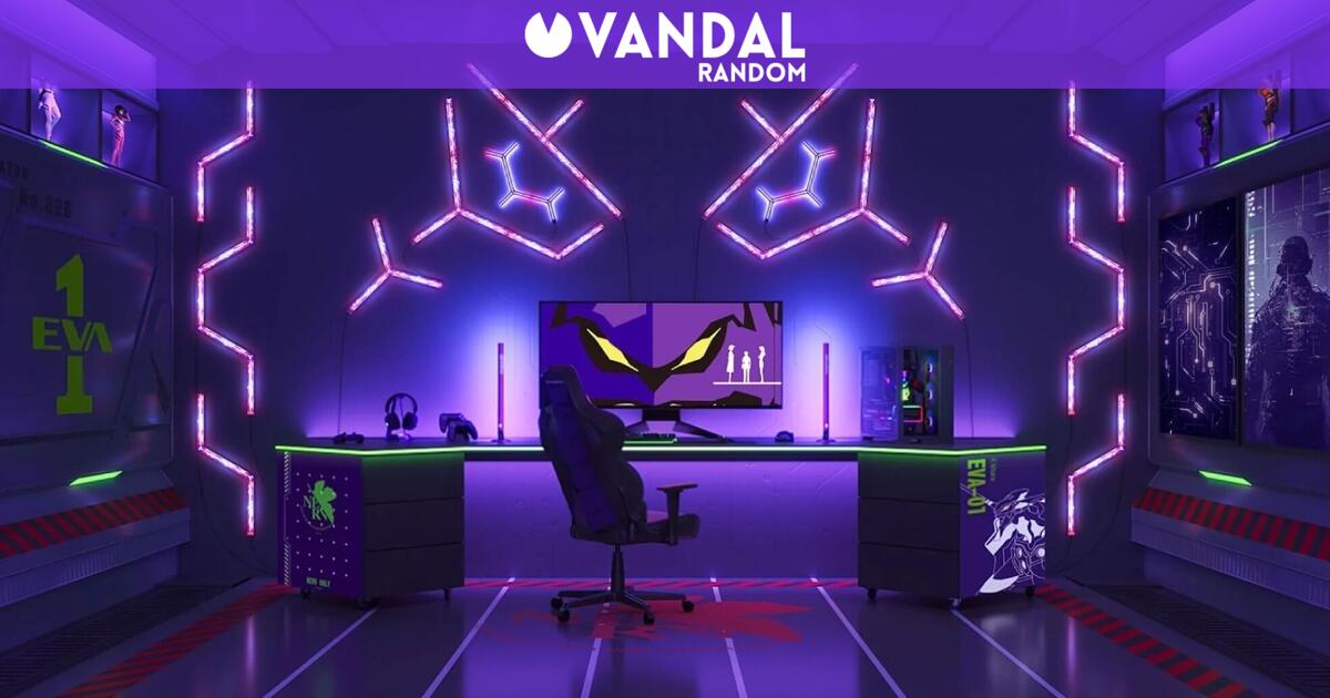 'Evangelion' cobra vida en nuestro setup con estas luces inteligentes ...