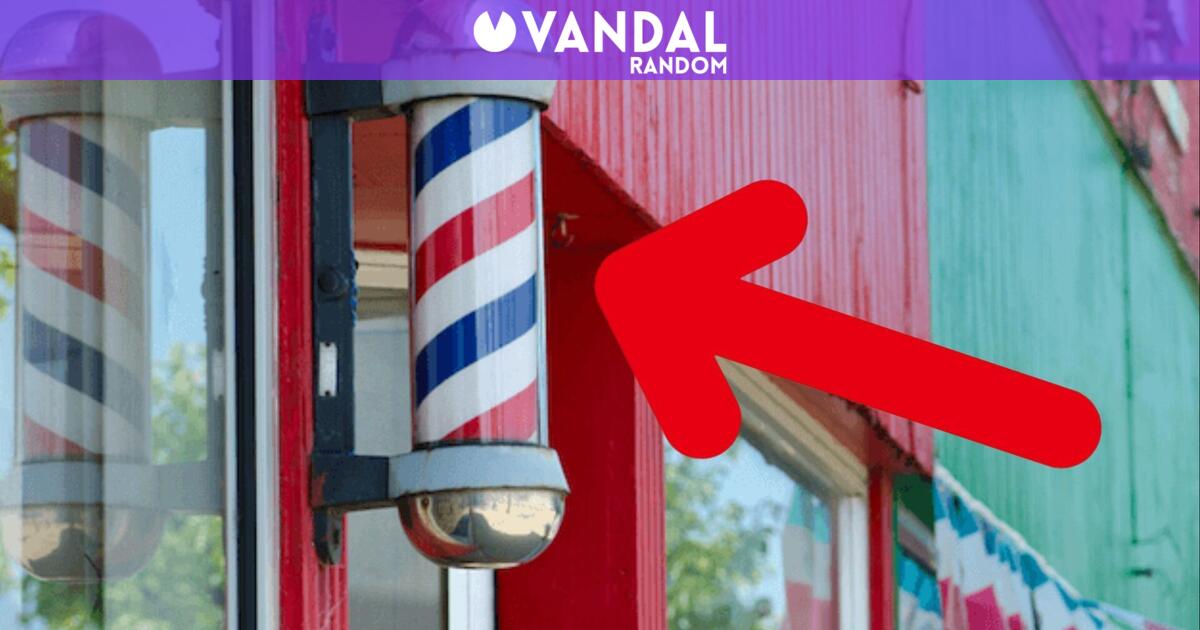 ¿Qué significan los colores del poste de las barberías y peluquerías ...