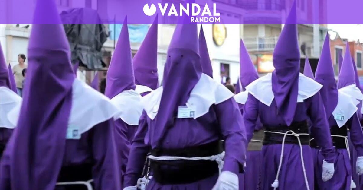 Una estadounidense se queda en shock con los capirotes de Semana Santa ...