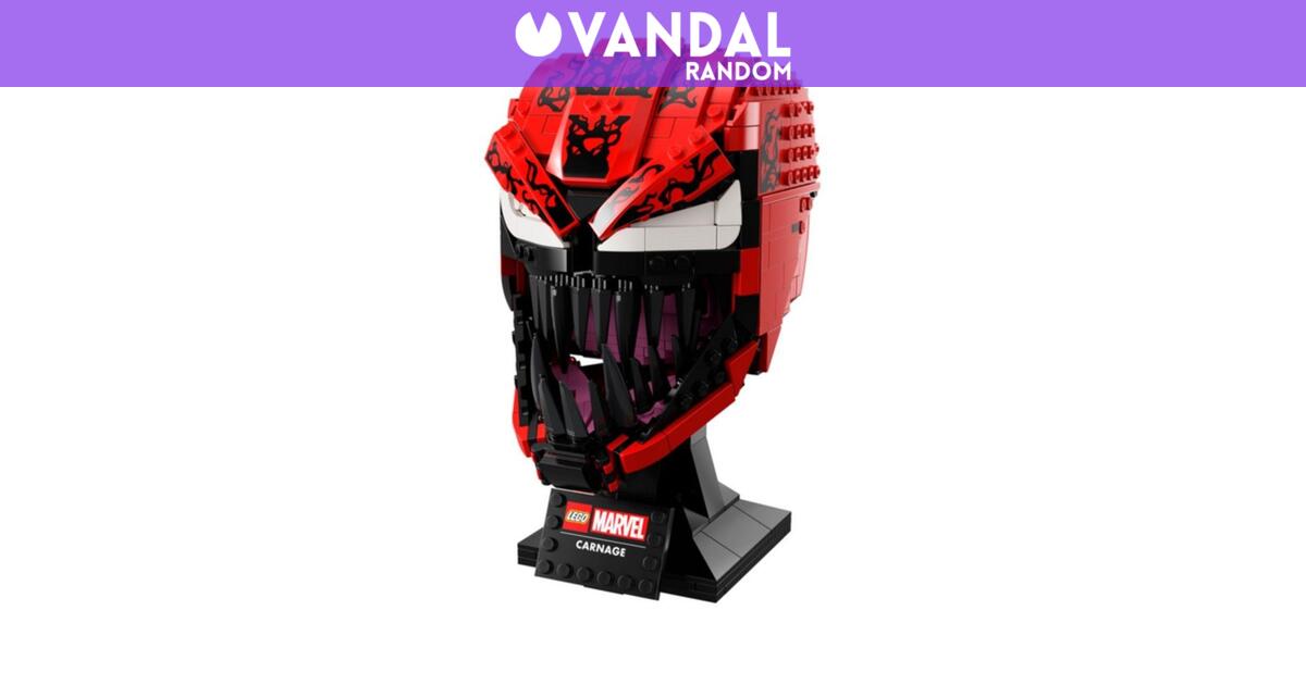 Venom 2: LEGO presenta el busto oficial de Carnage - Vandal Random