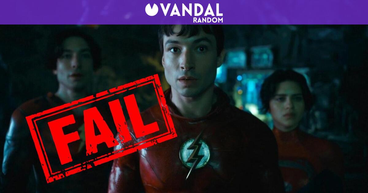 The Flash se hunde en taquilla y recauda menos que Black Adam en su estreno - Vandal Random