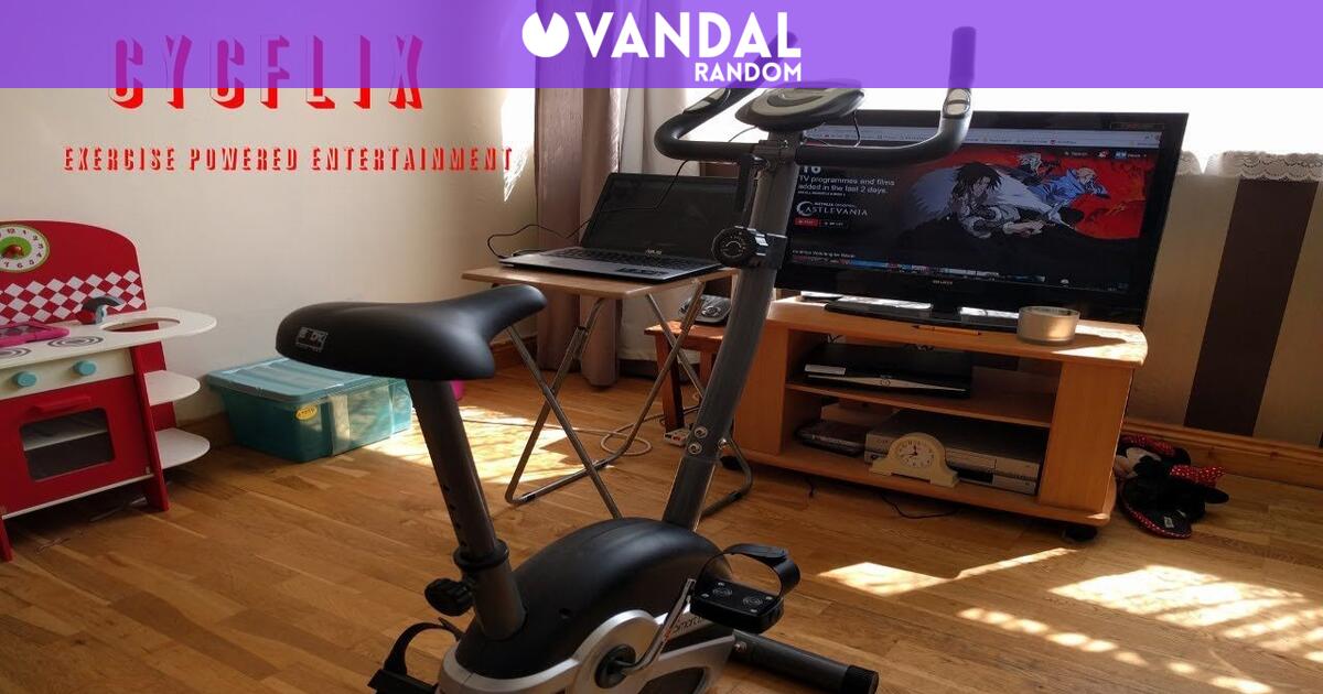 Cyclix: ponte en forma mientras ves Netflix o se pausa - Vandal Random