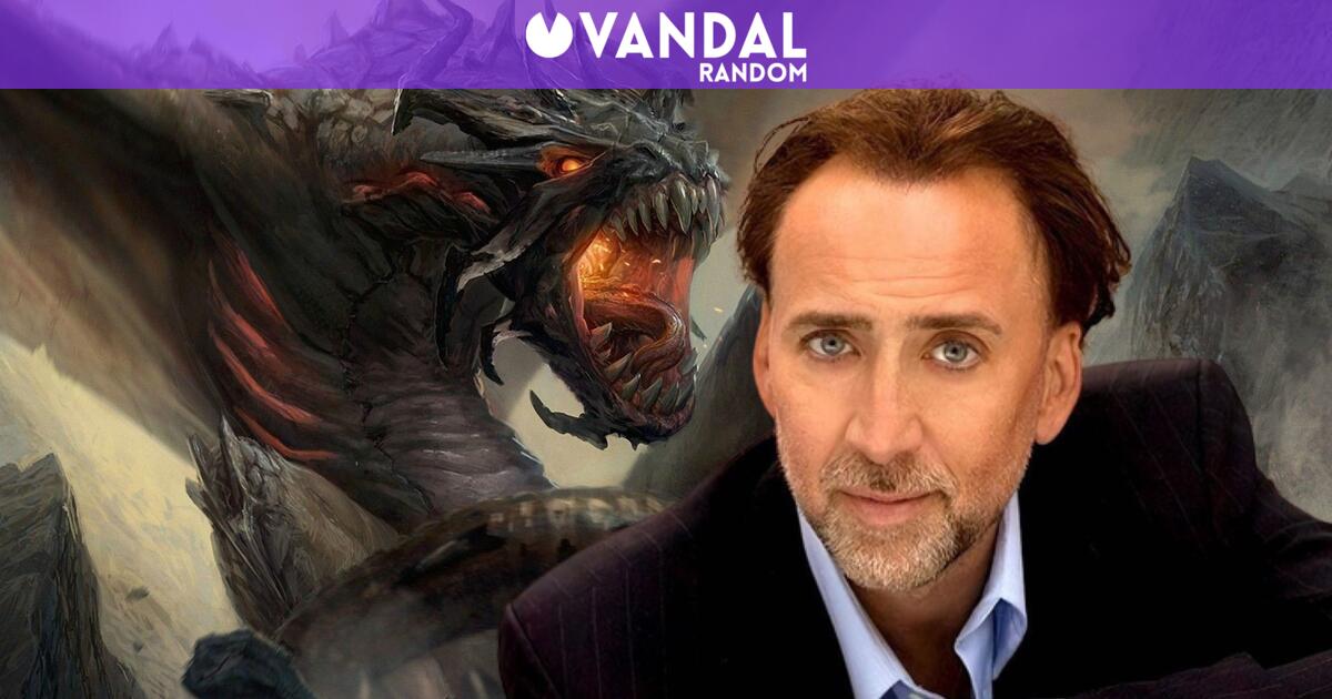 Nicolas Cage será un dragón en la nueva serie de Paramount - Vandal Random