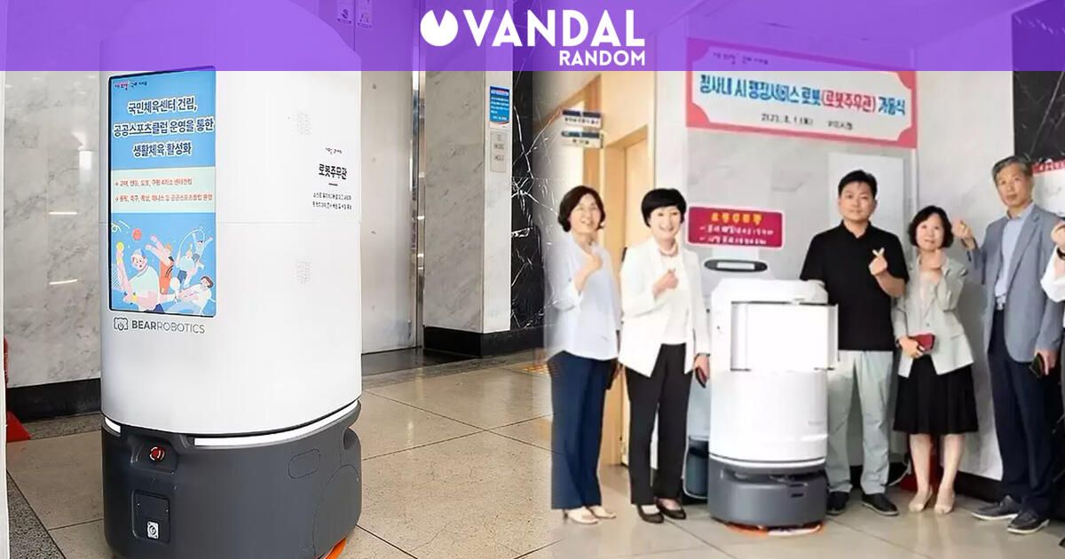 Un robot funcionario de Corea del Sur se 'suicida' tirándose por las escaleras tras un año de ...