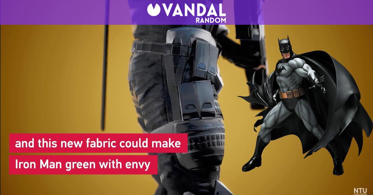 Es posible crear la capa de Batman gracias a este tejido flexible y ...