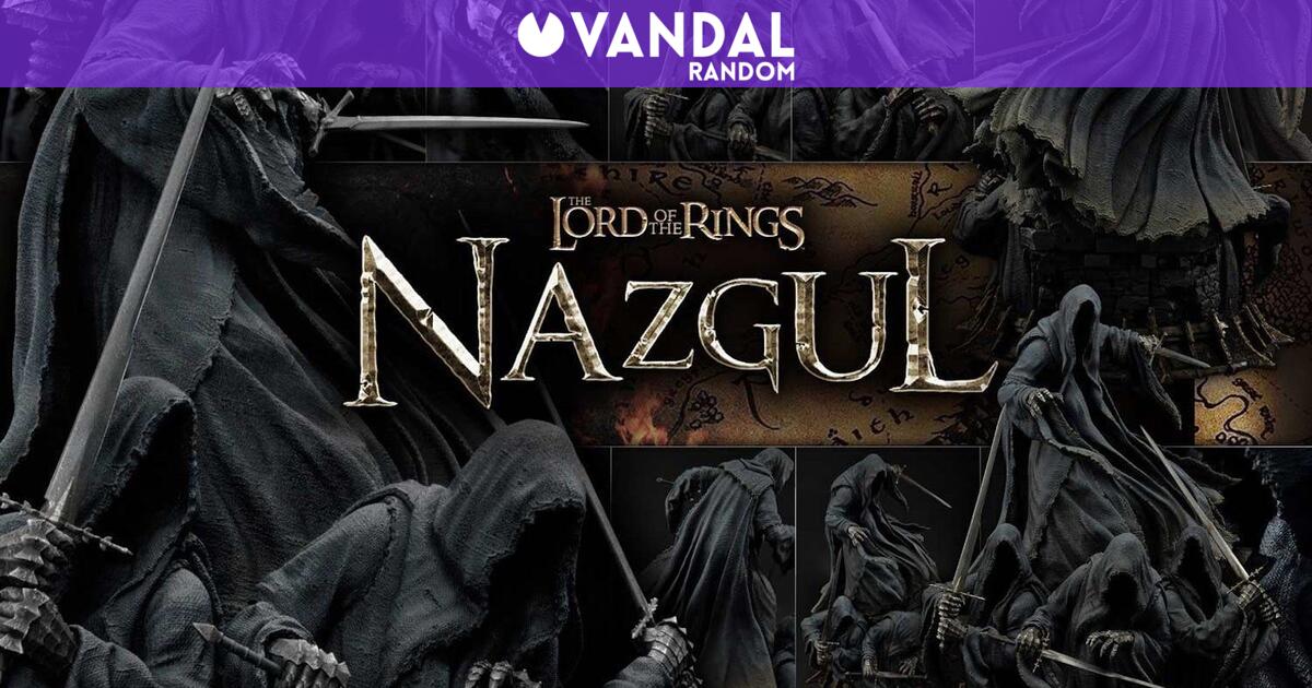 El Señor de los Anillos: Los Nazgûl cobran vida en la increíble estatua ...