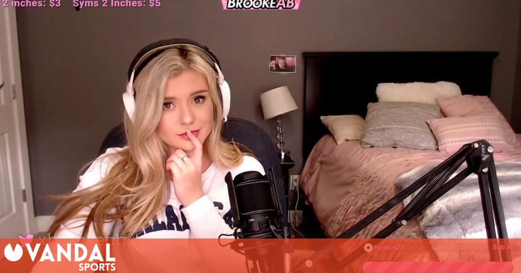 BrookeAB abandona temporalmente sus streaming tras sufrir diferentes ...