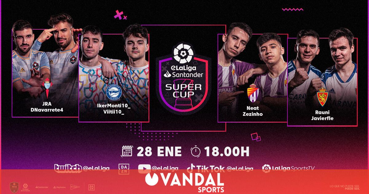 eLaLiga Santander arranca su temporada con la SuperCup - Vandal Sports