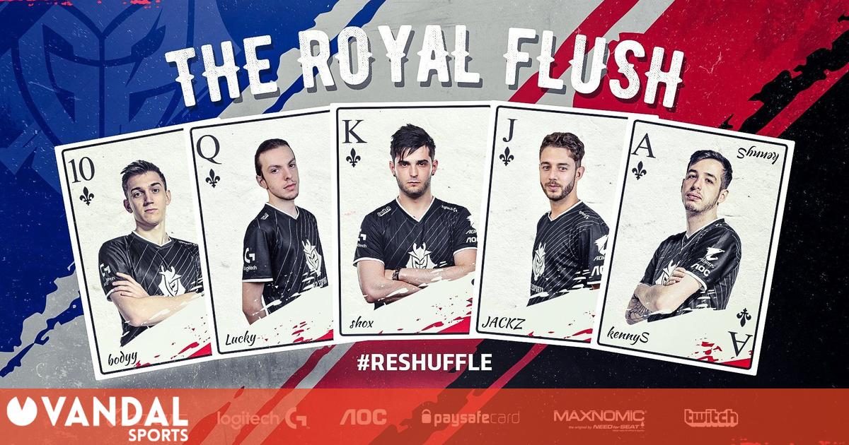 G2 Esports ficha a JaCkz y Lucky para su equipo de CS:GO - Vandal Sports