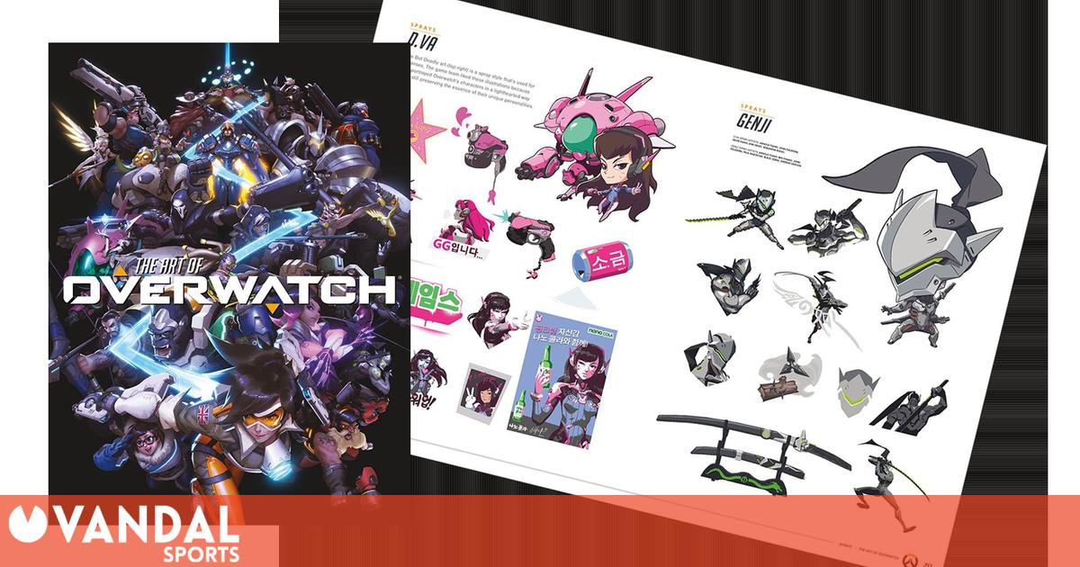 Primeras imágenes del libro The Art of Overwatch - Vandal Sports