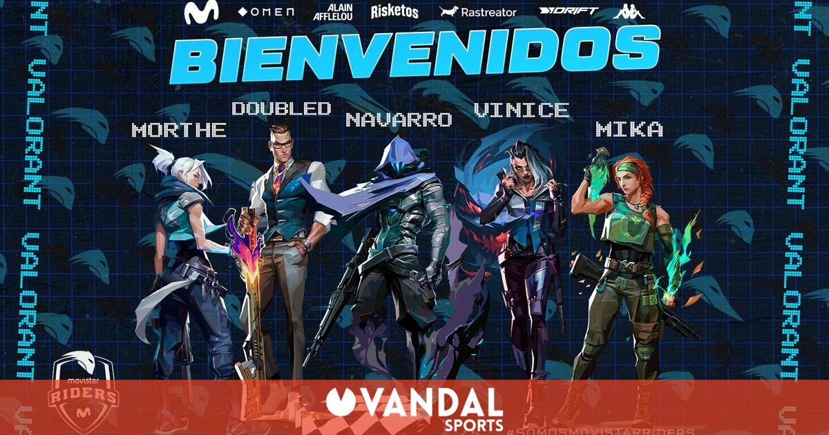Movistar Riders presenta a su nuevo equipo de Valorant - Vandal Sports