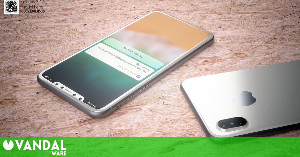 Así será el iPhone 8 en blanco - Vandal Ware