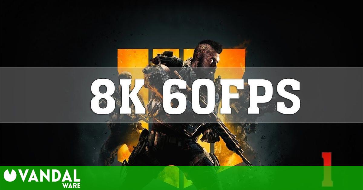 Así se ve Call of Duty Black Ops 4 a 8K con dos Titan RTX - Vandal Ware