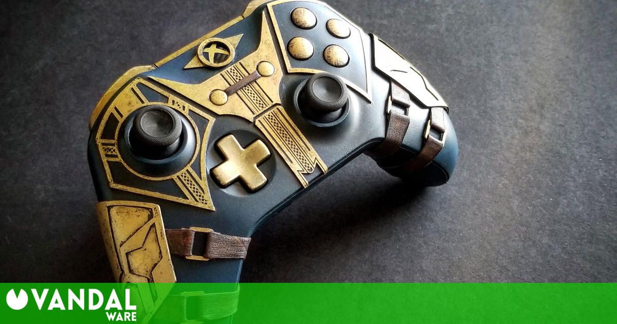 Así es el mando de Skyrim para Xbox One creado por un fan - Vandal Ware